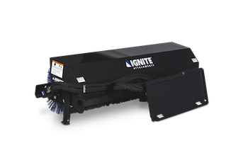 Angle broom attachment - Pro Contractor Rentals